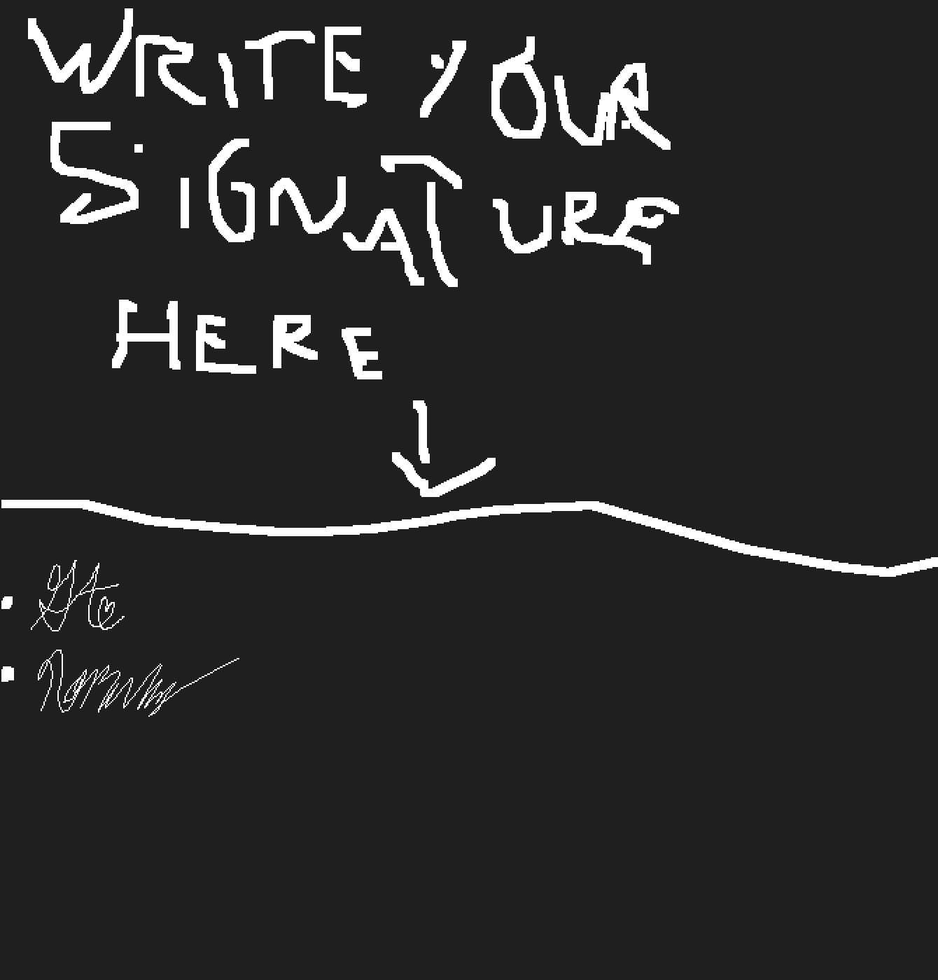 Editing Add your signature - Free online pixel art drawing tool - Pixilart