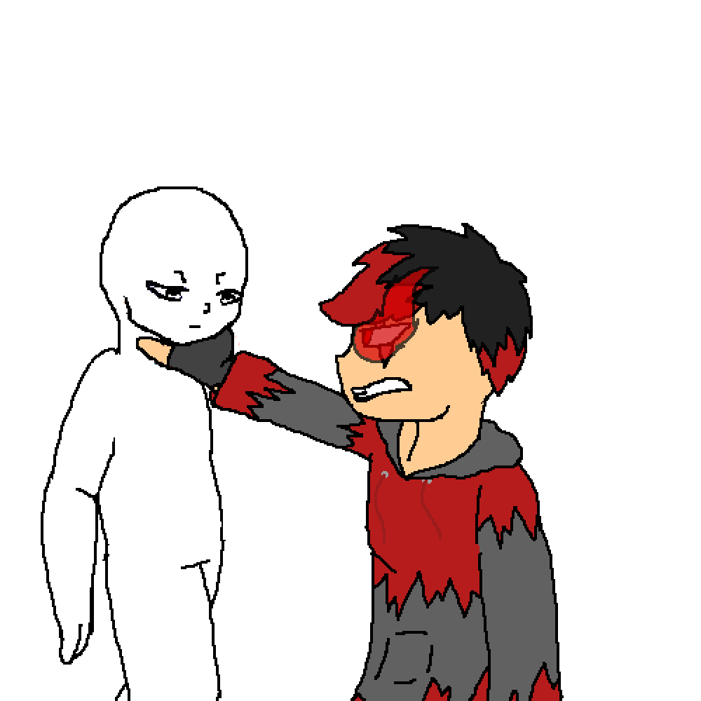 Pixilart - Rage vs ??? by SketchyEdge