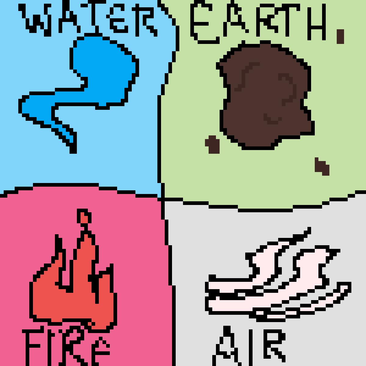 Pixilart - ATLA elements by SixBurger