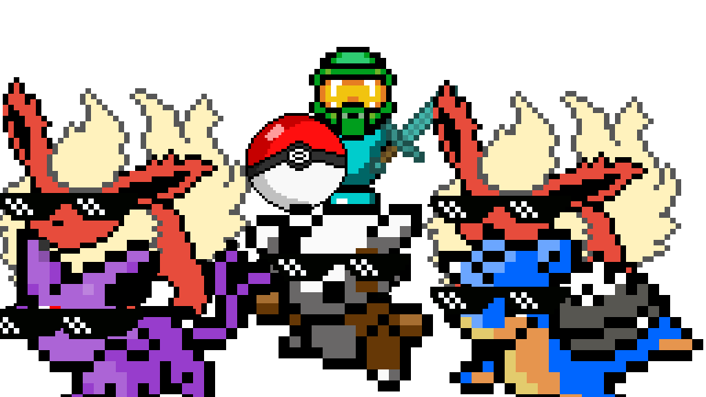 Editing MLG POKEMON - Free online pixel art drawing tool - Pixilart