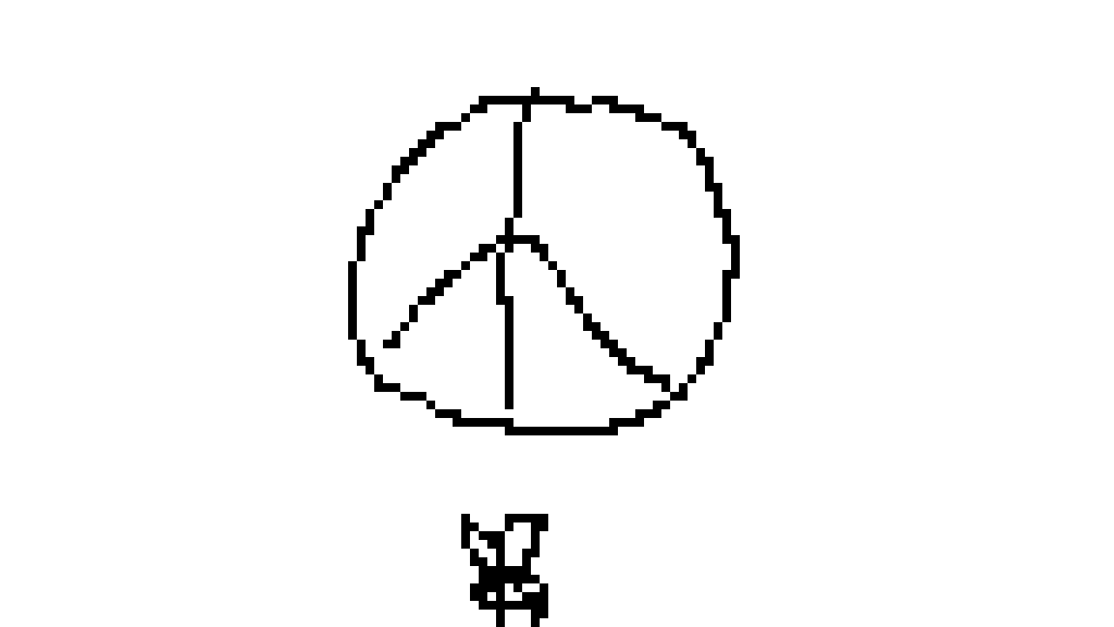 Pixilart - Peace sign by mulipurtmaster