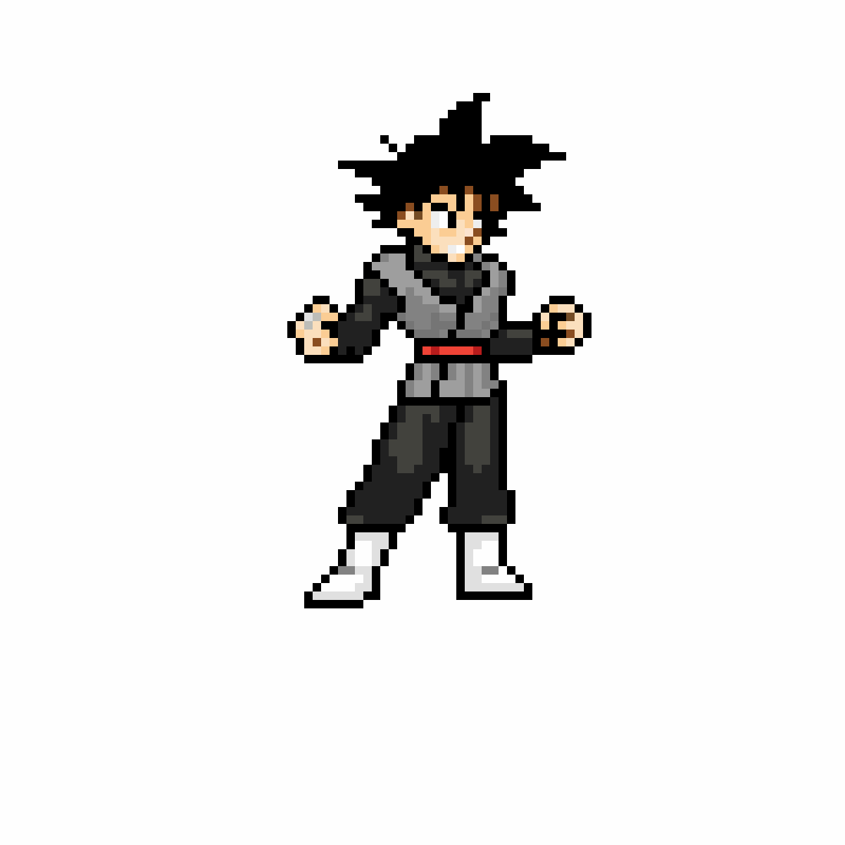 Pixilart - Goku black by Ax10n