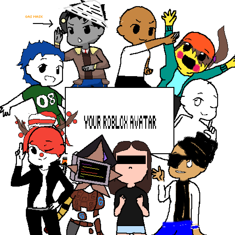 Editing roblox avatarsa - Free online pixel art drawing tool - Pixilart