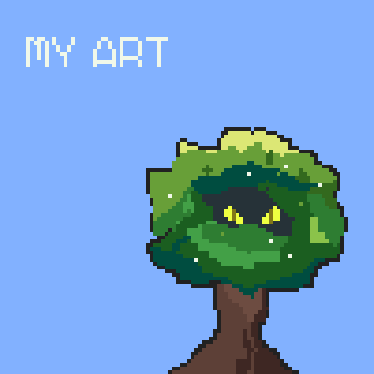 Pixilart - Tree by ilovezelda2much
