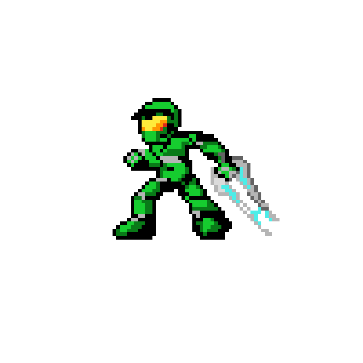 Pixilart - Halo Perler by Phoenix101