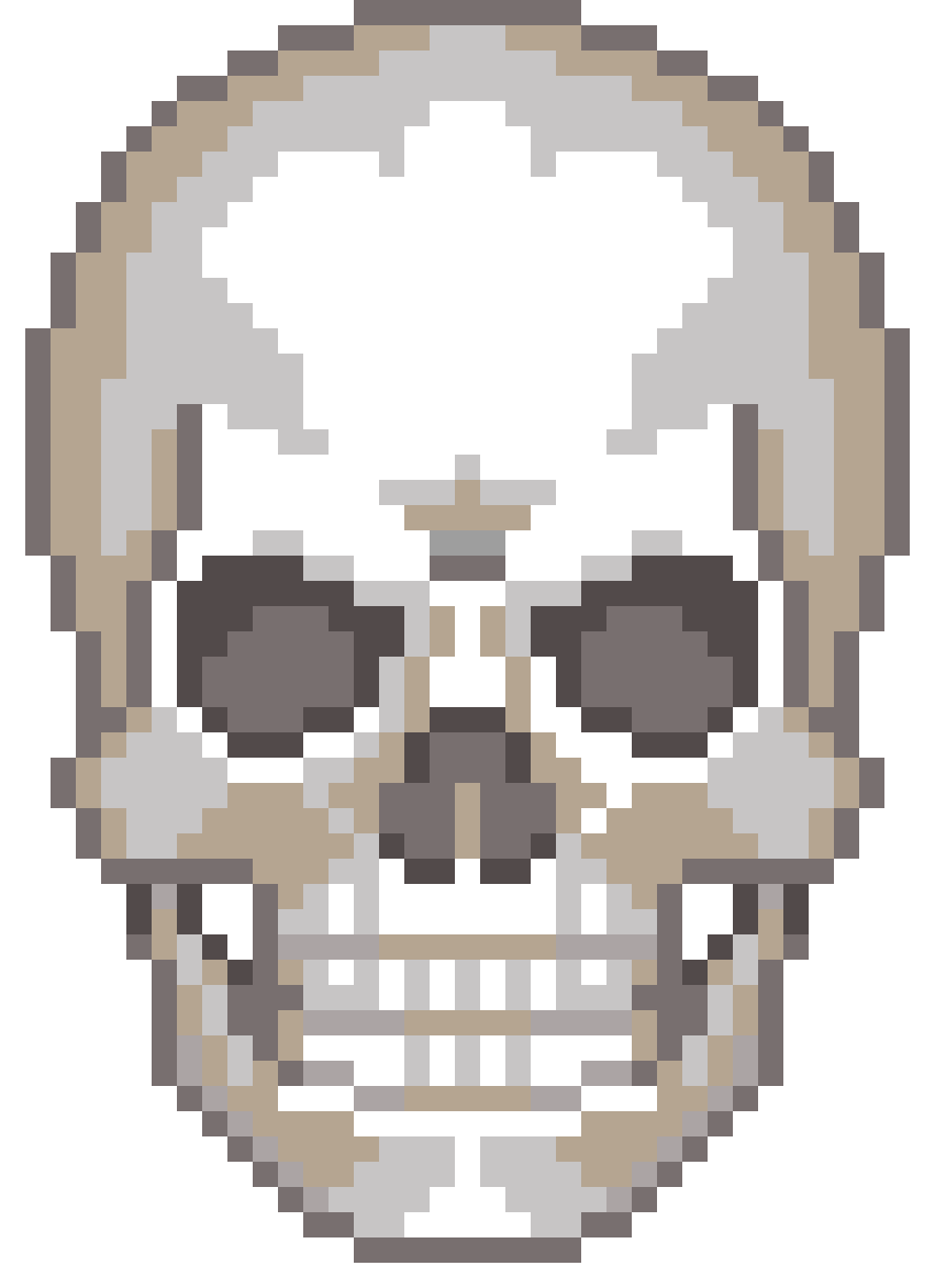 Editing Skull - Free online pixel art drawing tool - Pixilart