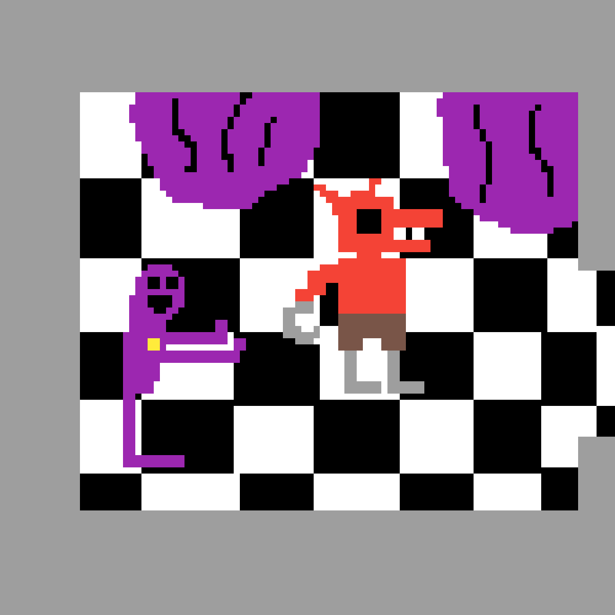 Pixilart - 8-bit foxy by SoupLord
