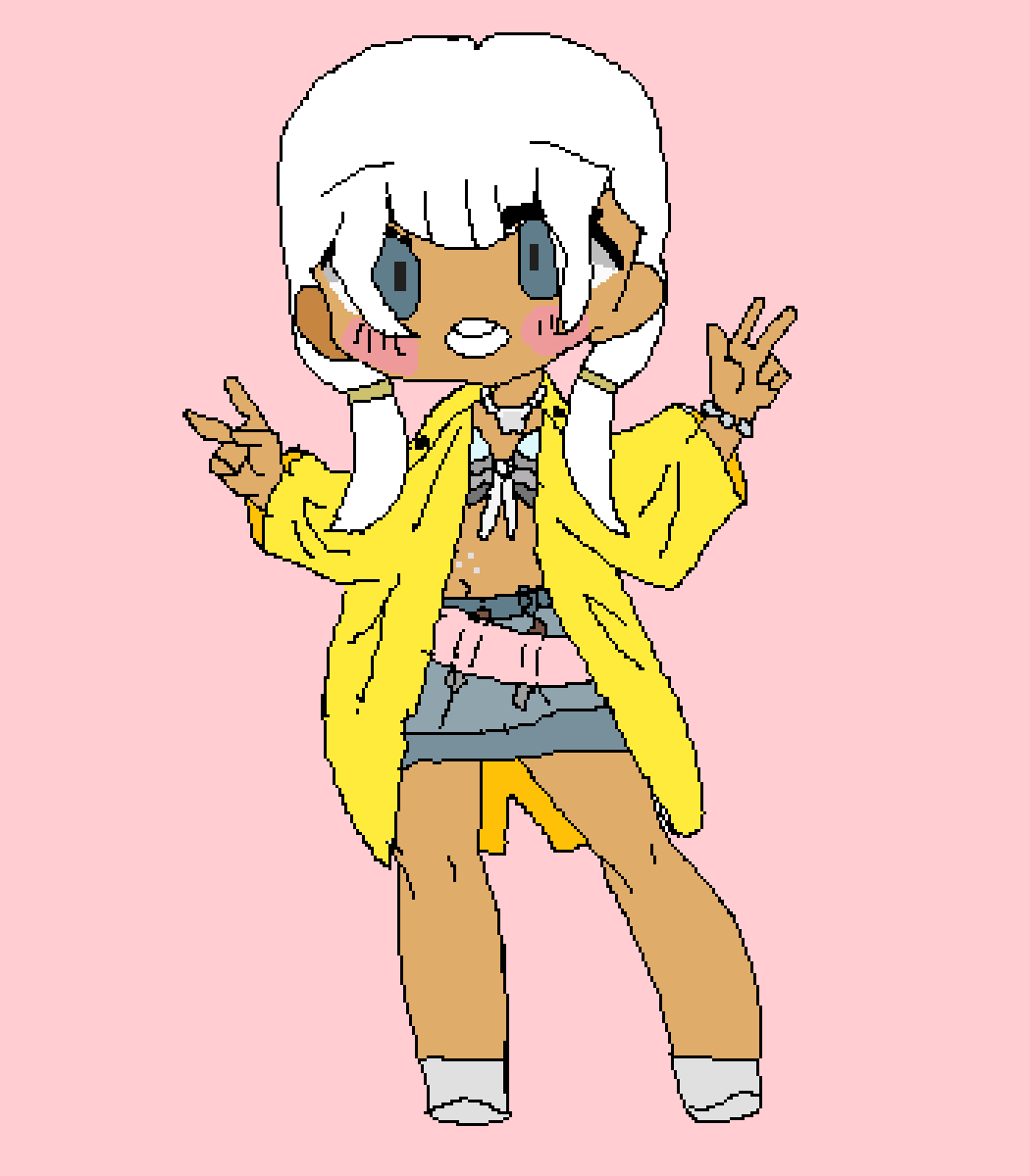 Editing angie yonaga - Free online pixel art drawing tool - Pixilart