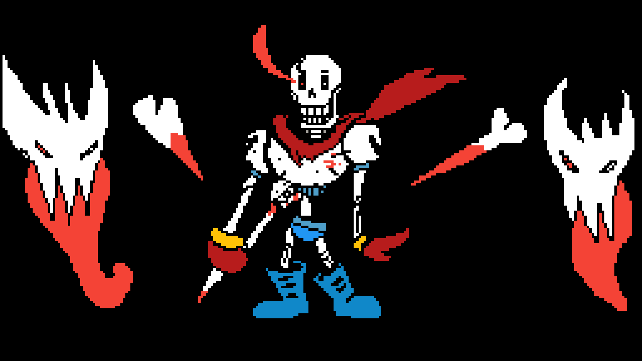 Pixilart - mirrored papyrus by Glitched-artist