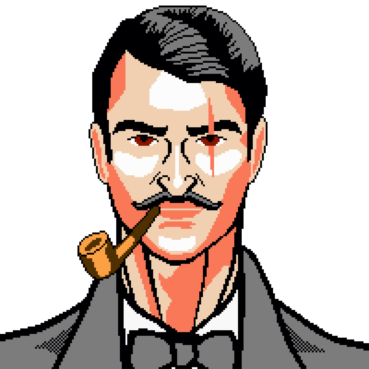 i made the most generic looking villain ever : r/PixelArt
