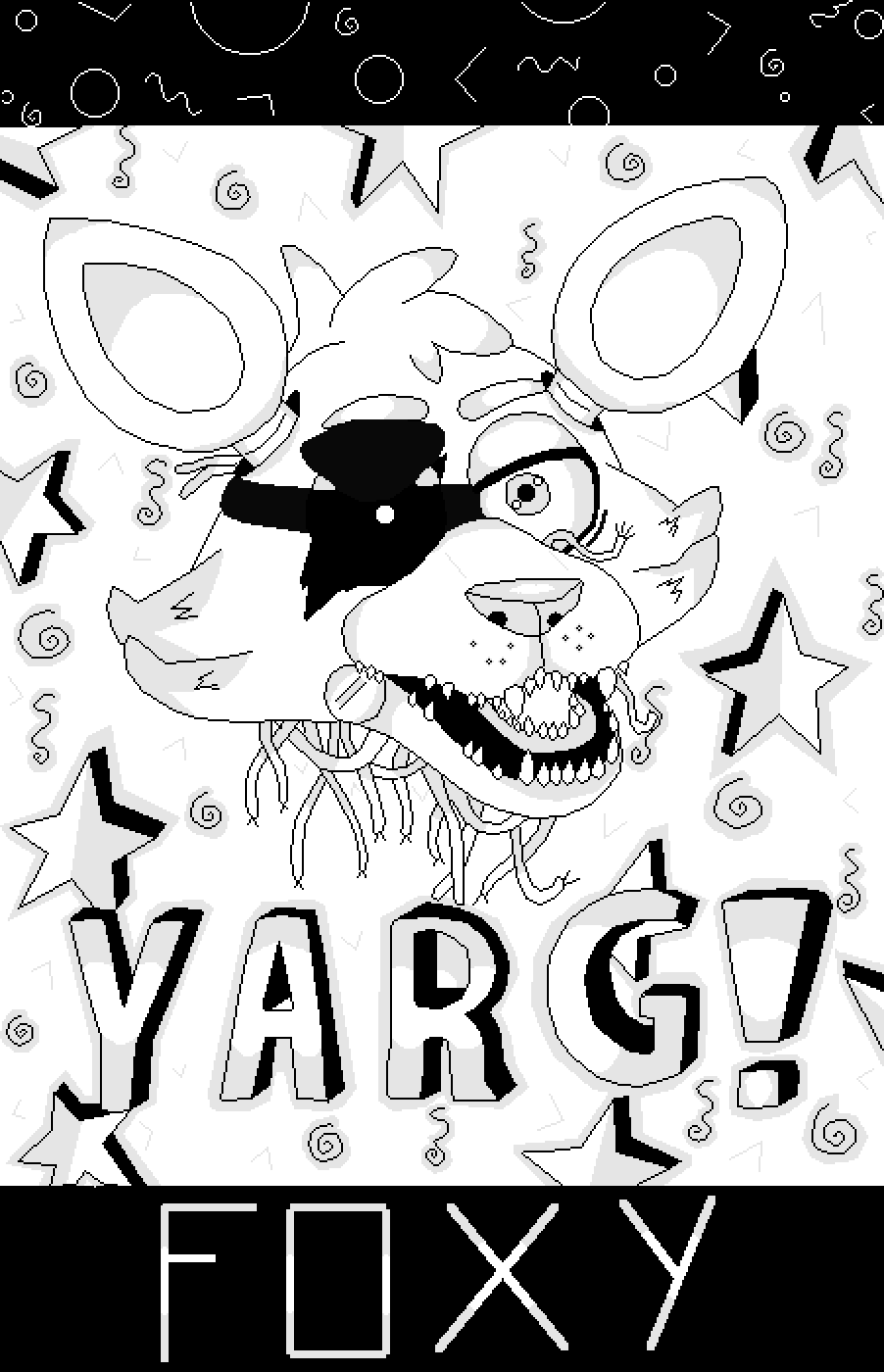 Pixilart - Foxy poster fan art by NELTON