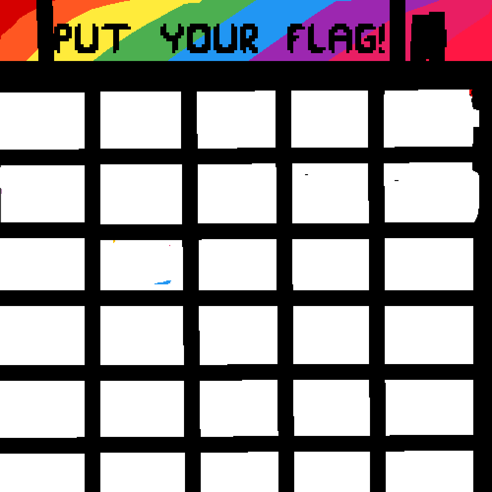 Editing Put your flag - Free online pixel art drawing tool - Pixilart
