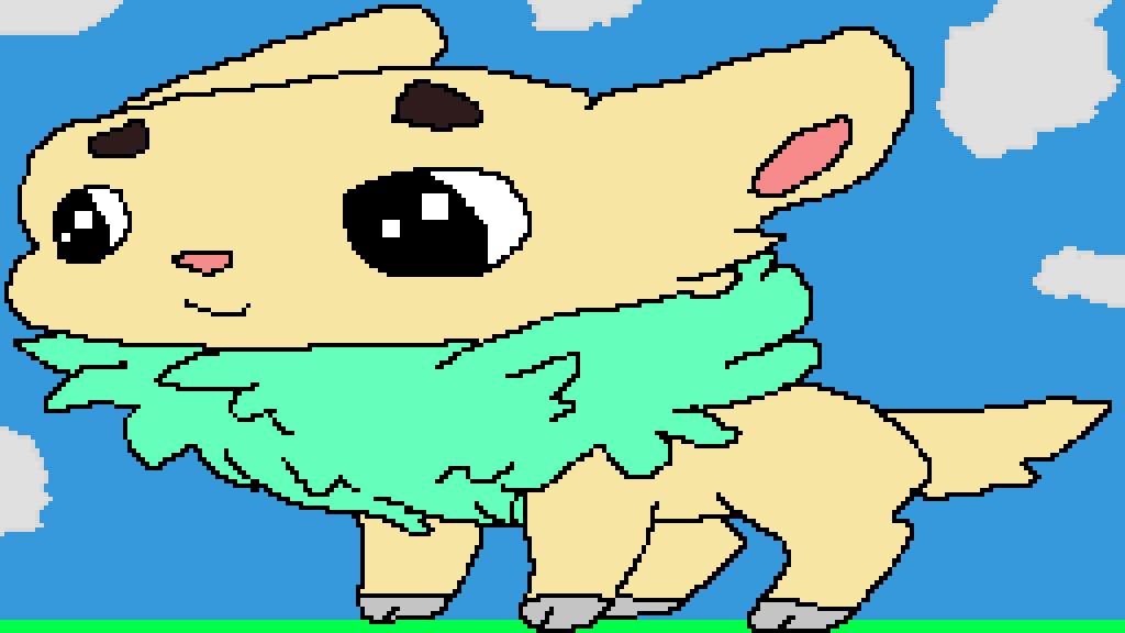 Editing My Goat! - Free online pixel art drawing tool - Pixilart