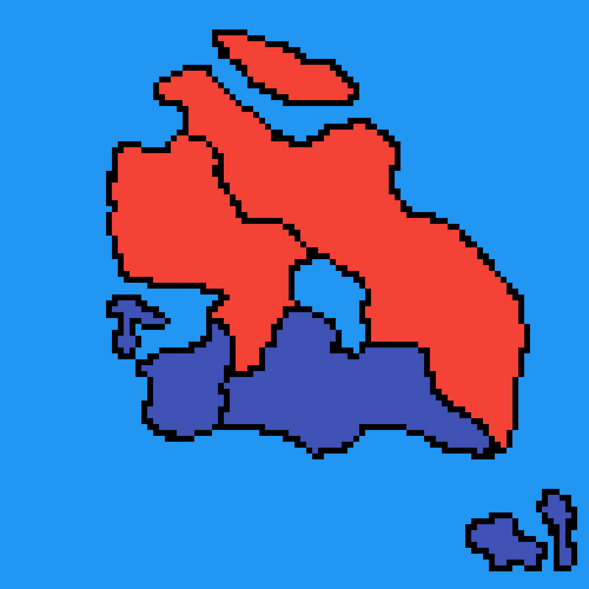 Pixilart - Map by Anonymous