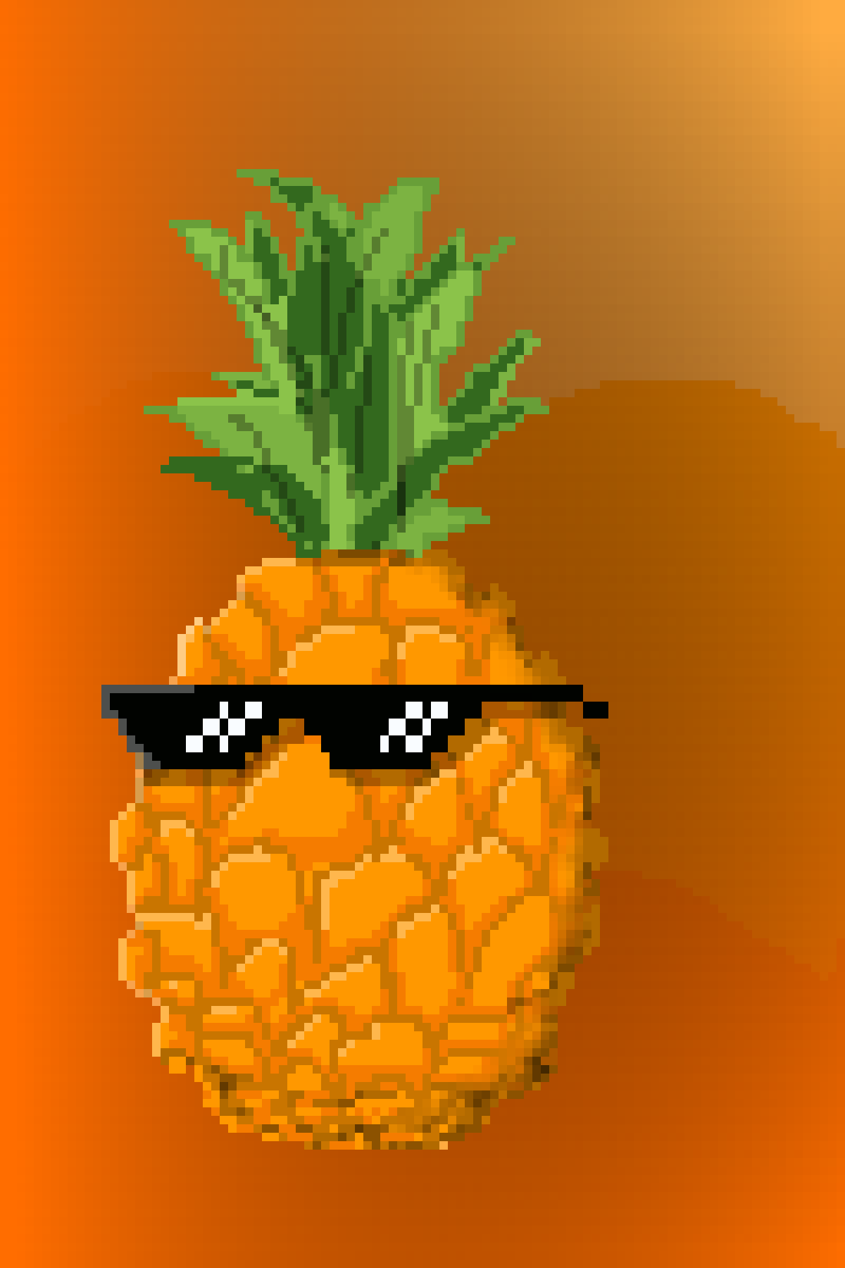 Pixilart - Cool Pineapple by PixilXCreator10