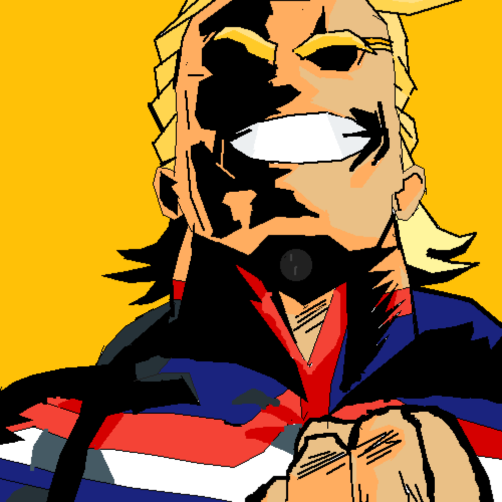 Pixilart - All Might by NagatoSalad