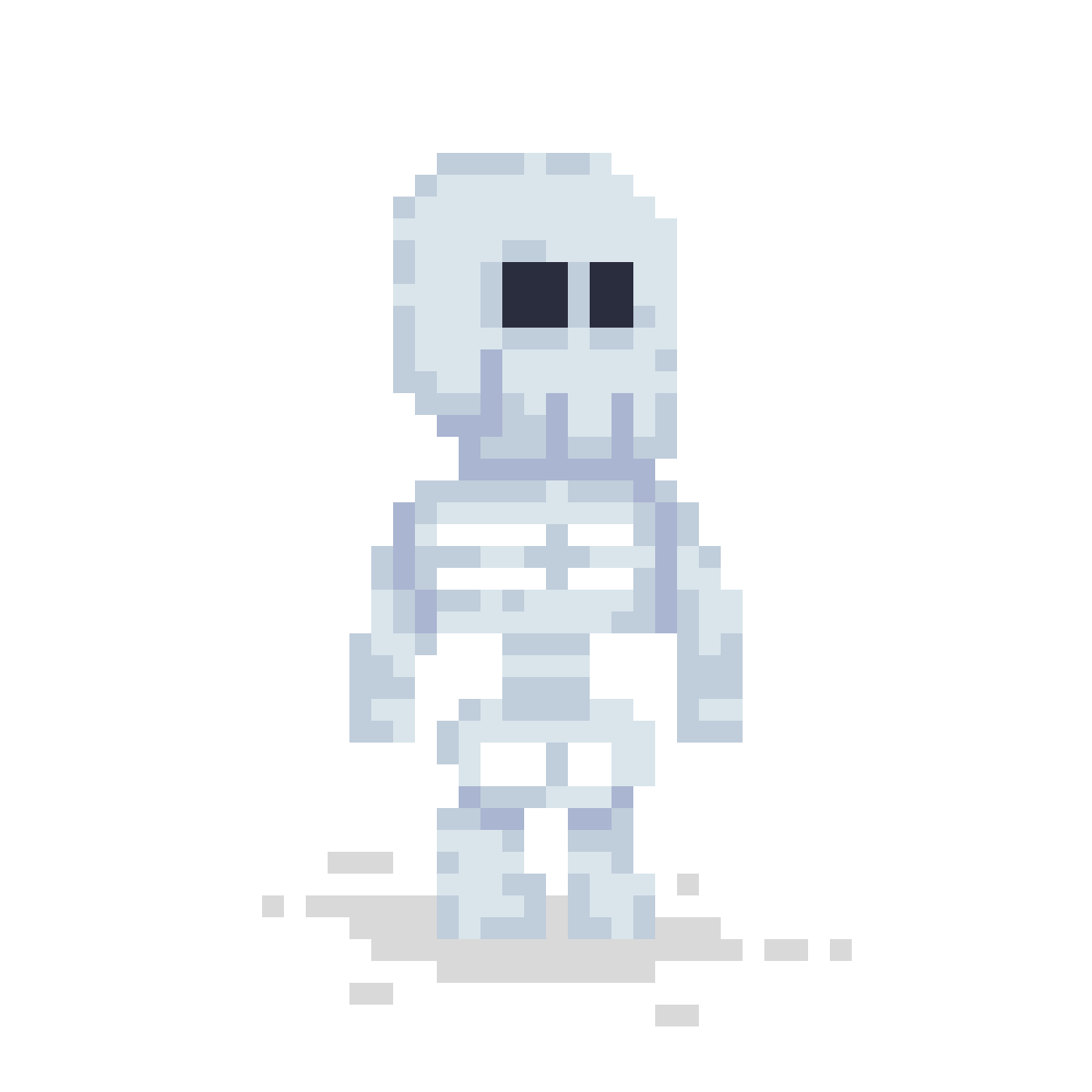 Pixilart - Skeleton Base by ProphetOfGaster