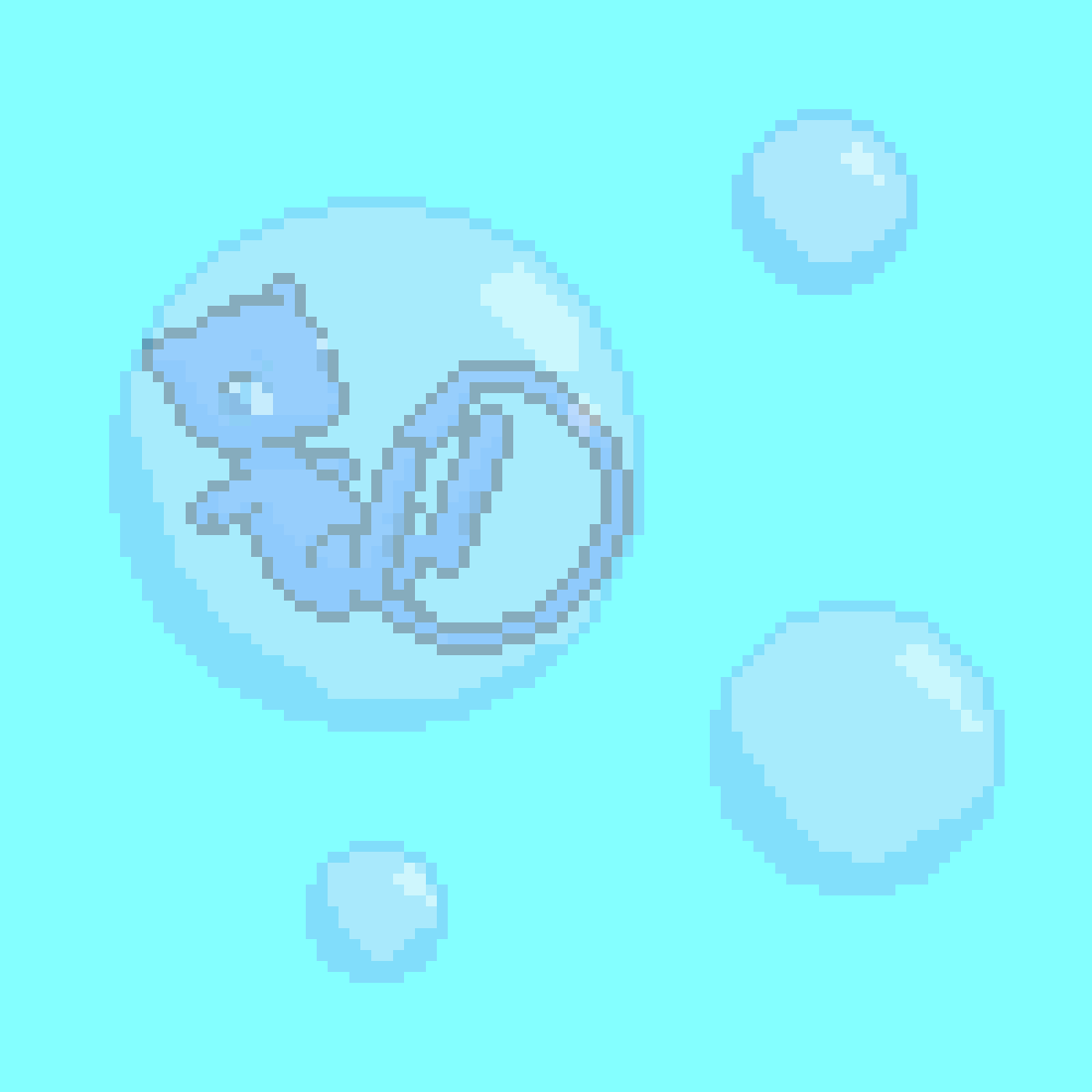 Shiny Mew Sprite Gif
