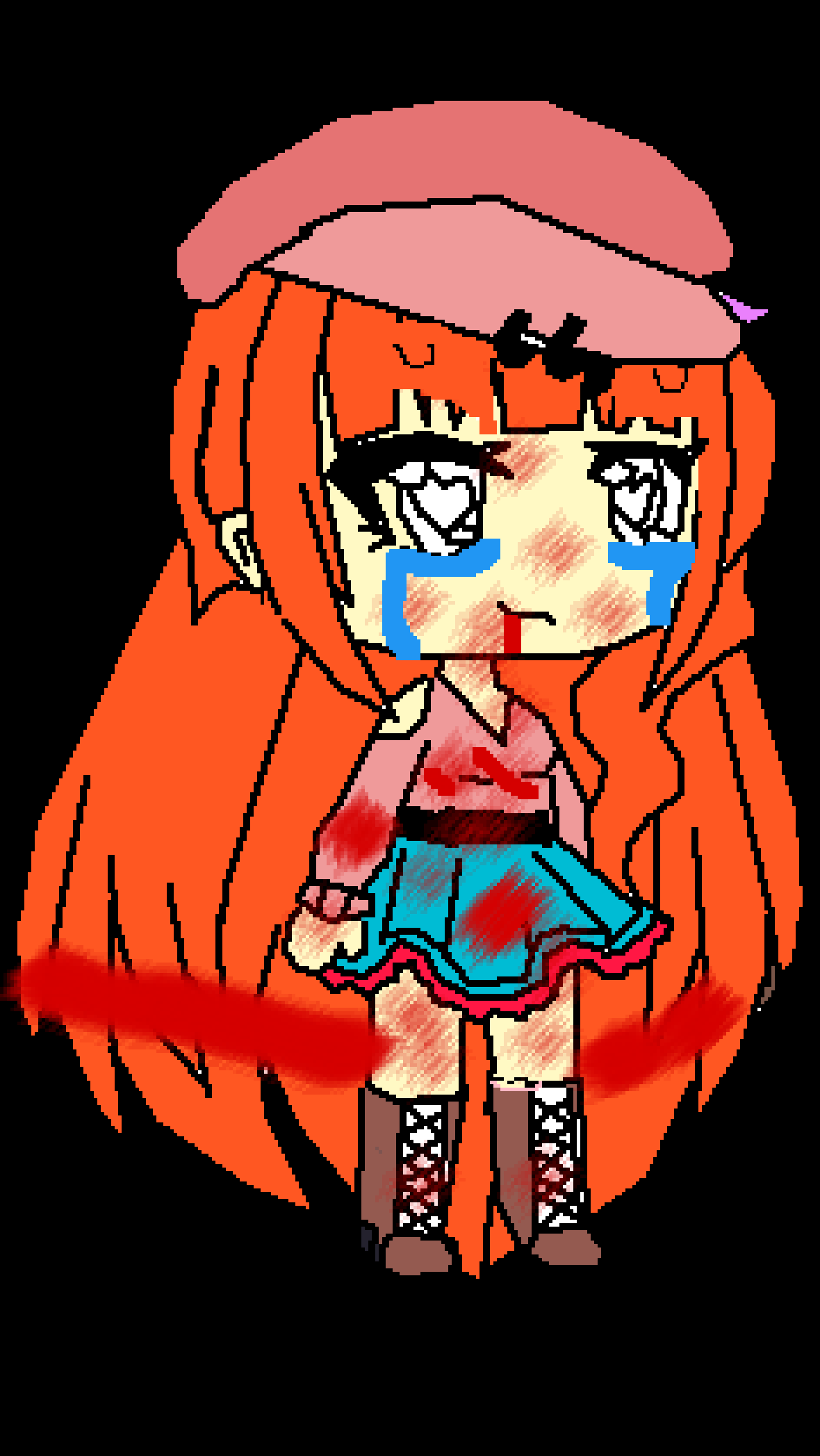 Editing dead clara afton - Free online pixel art drawing tool - Pixilart