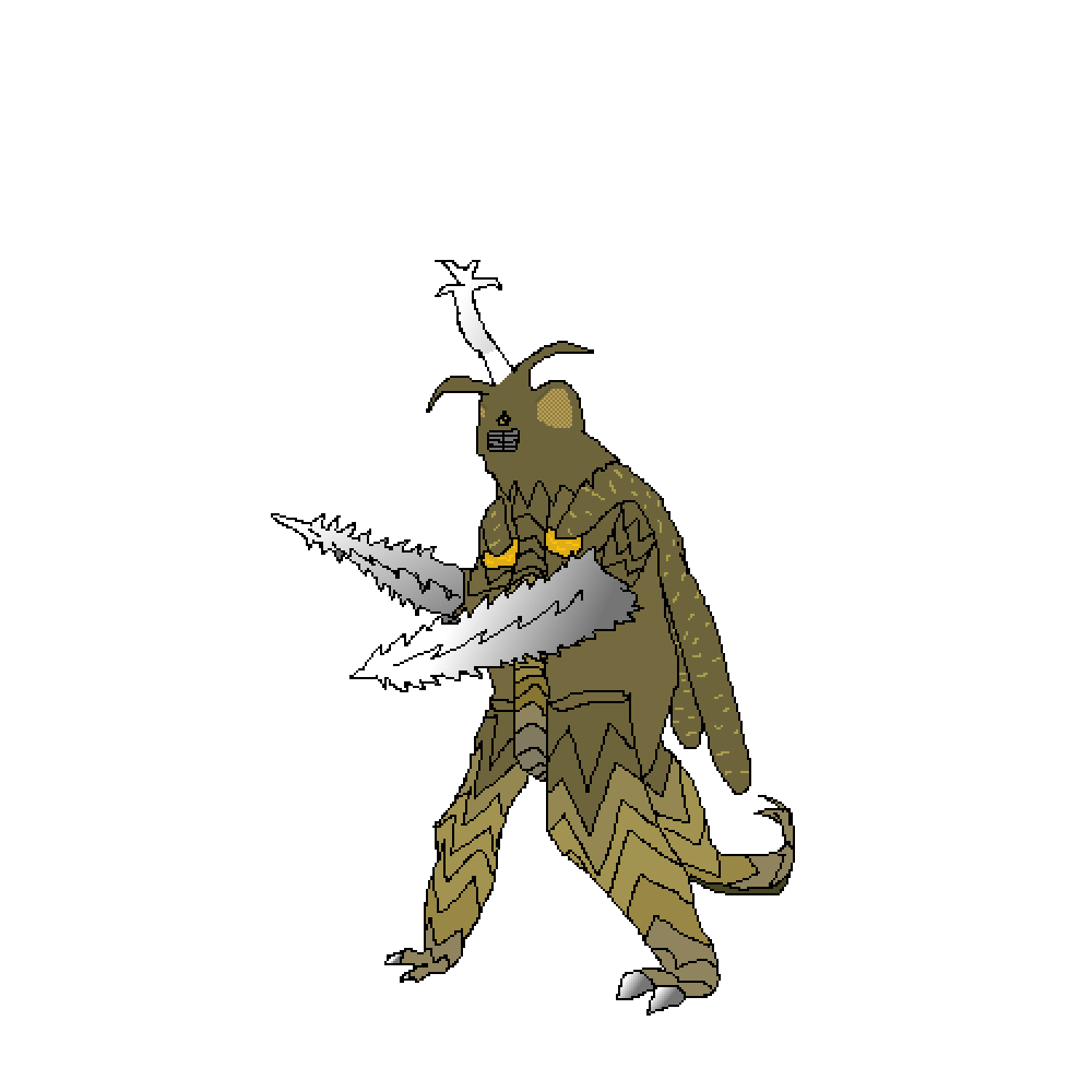 Pixilart - Megalon by spiderduck