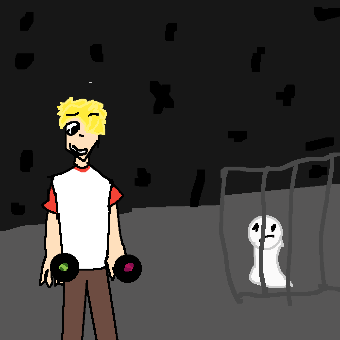 Pixilart - dream is in prison POG by RanbooLive