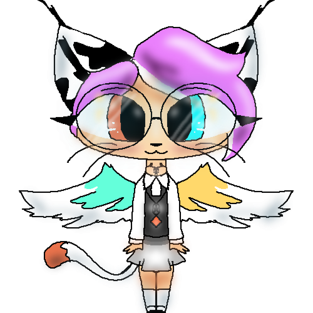 Pixilart - tiny oc update by cookie-cat898