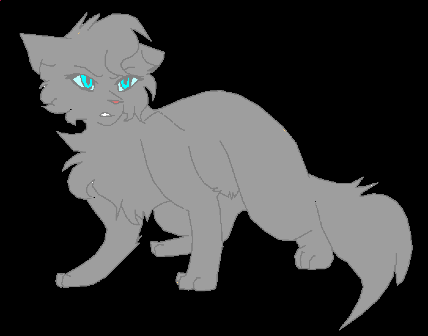 Pixilart - Another Silver Kitty! X3 by SilentSilver