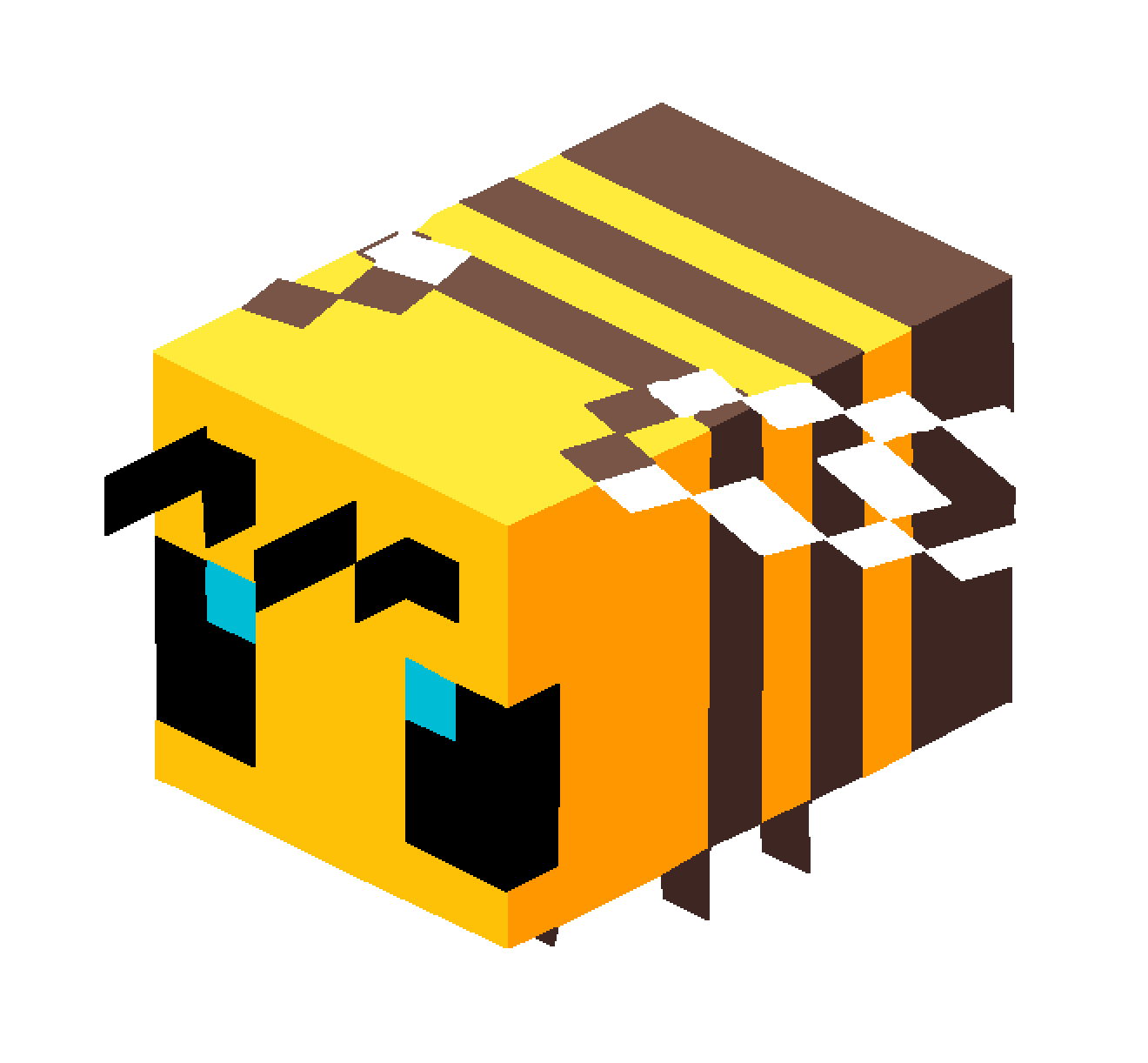 How To Draw A Minecraft Bee