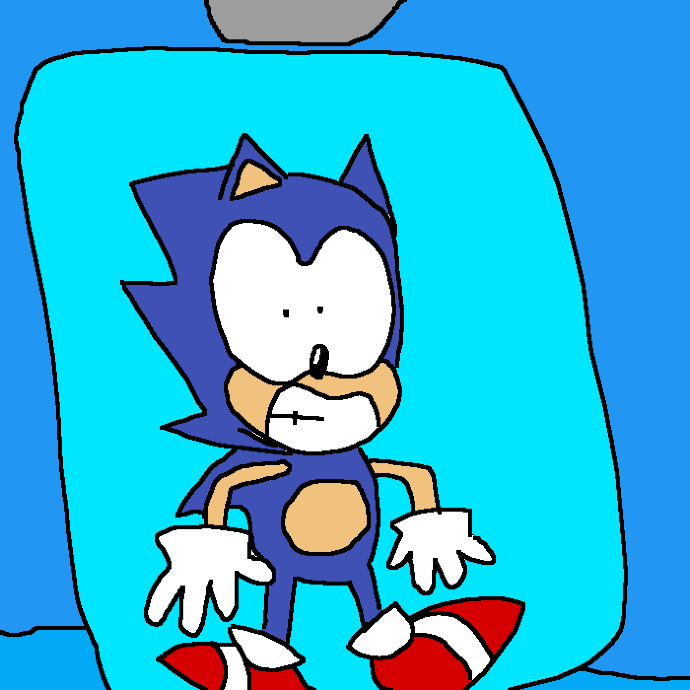 Pixilart - Sonic Freeze by Sonic-Gamer