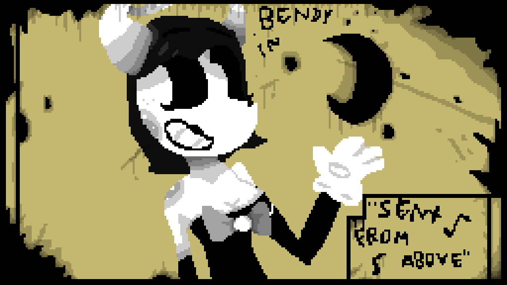 Pixilart - Bendy in : Sent Of Above , Starring Alice Angel by julaino