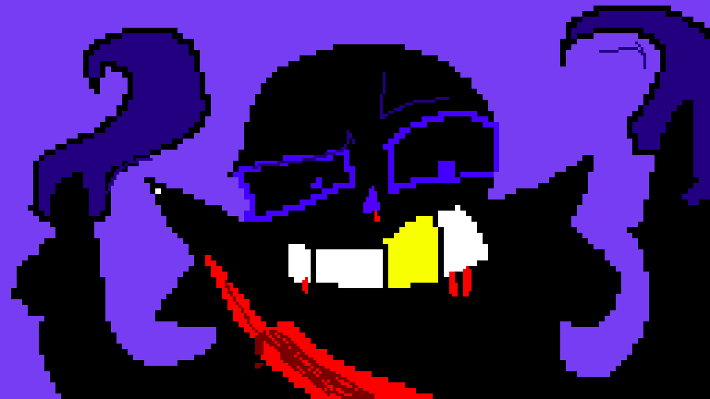 Pixilart - Neon Sans (NeonTale) by BendyAndTheInk