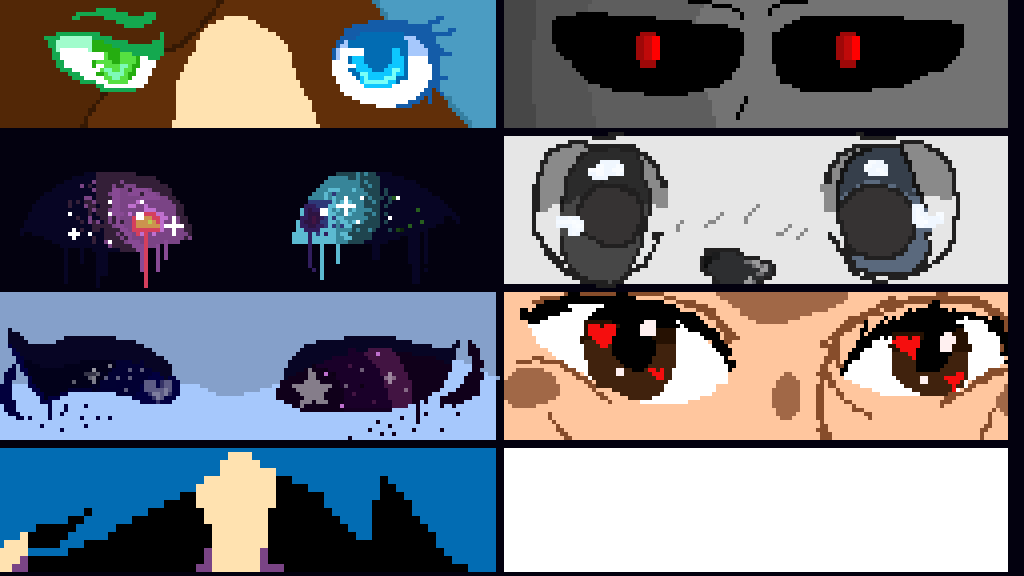 Editing =-Eye Collabe -= - Free online pixel art drawing tool - Pixilart