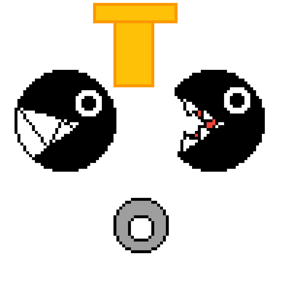 Editing chain chomp - Free online pixel art drawing tool - Pixilart