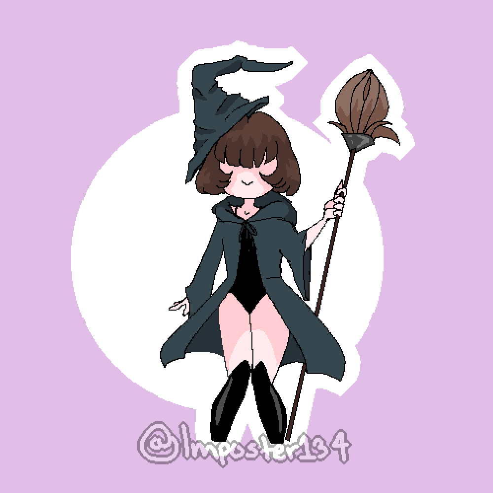 Pixilart - Chibi Witch by Imposter134