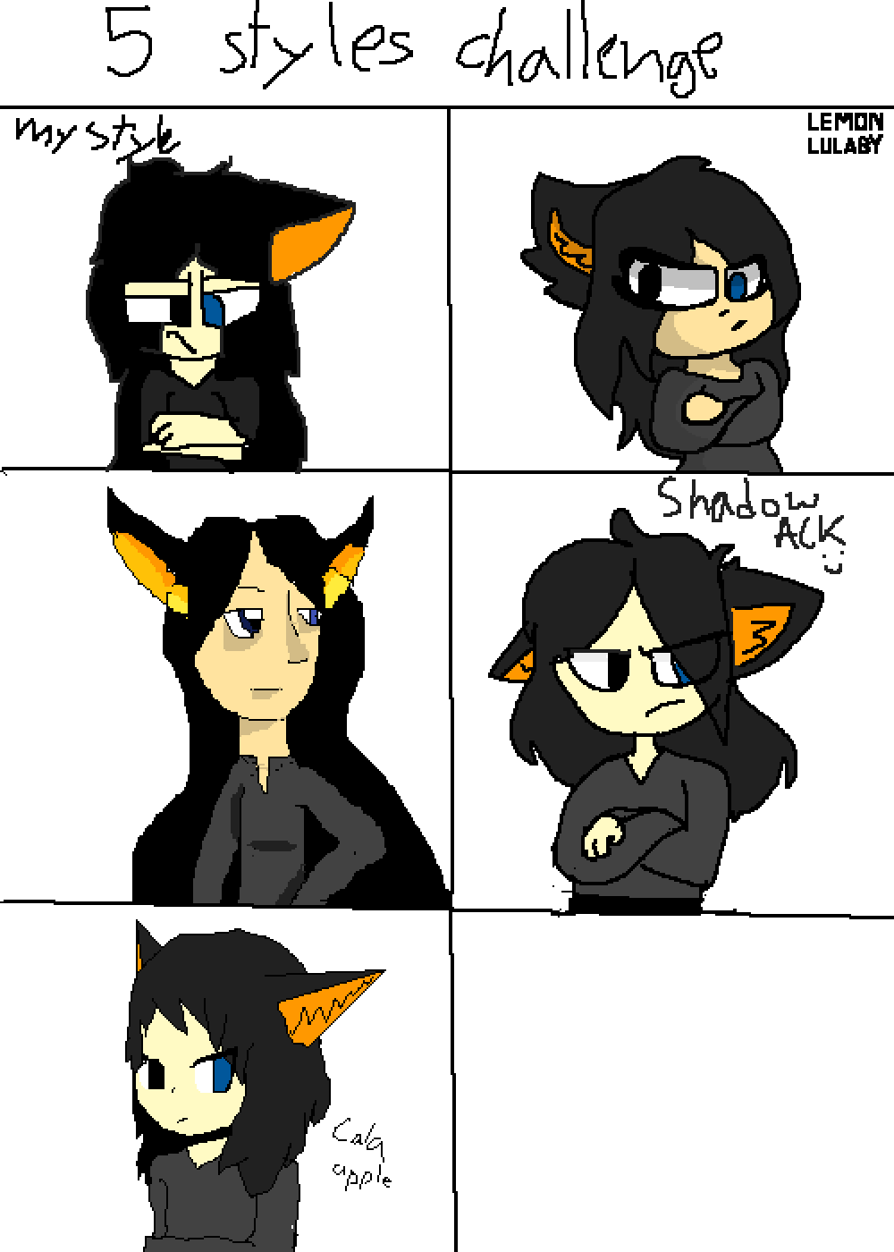 Editing 5 style challenge - Free online pixel art drawing tool - Pixilart