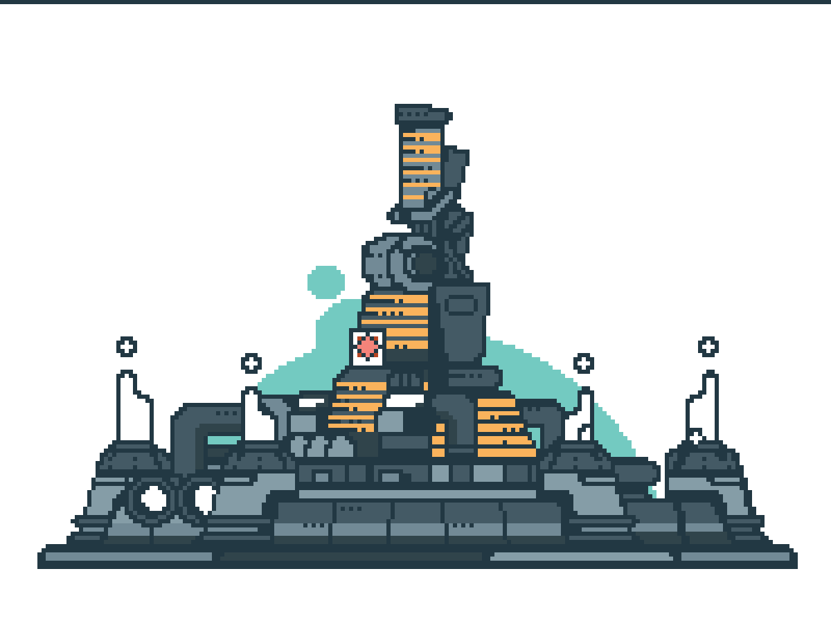 Pixilart - Midgar by Zaboink