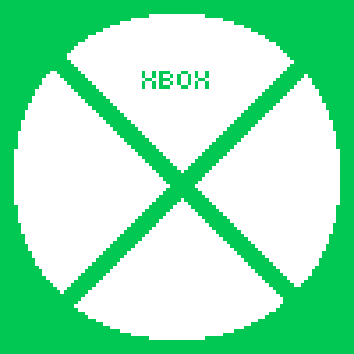 Pixilart - xbox logo by HumanFellFlowey