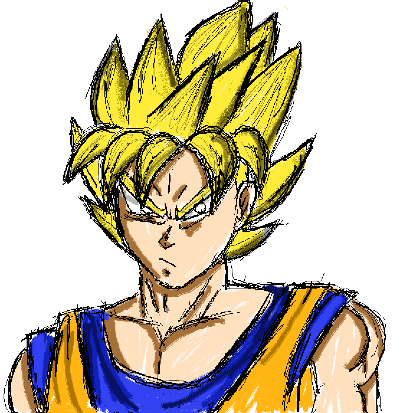 Draw Goku Contest - Pixilart