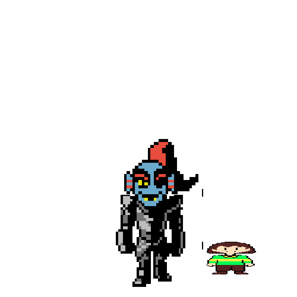 Pixilart - holycow undyne with thicc by 31rypet1