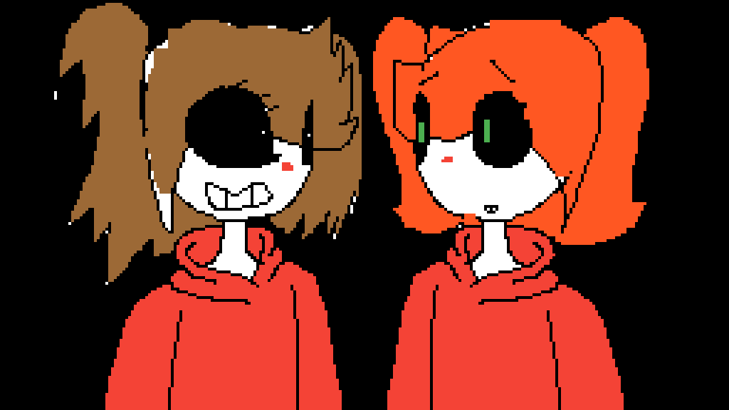 Pixilart - evil circus baby and good by ImmortalPotato