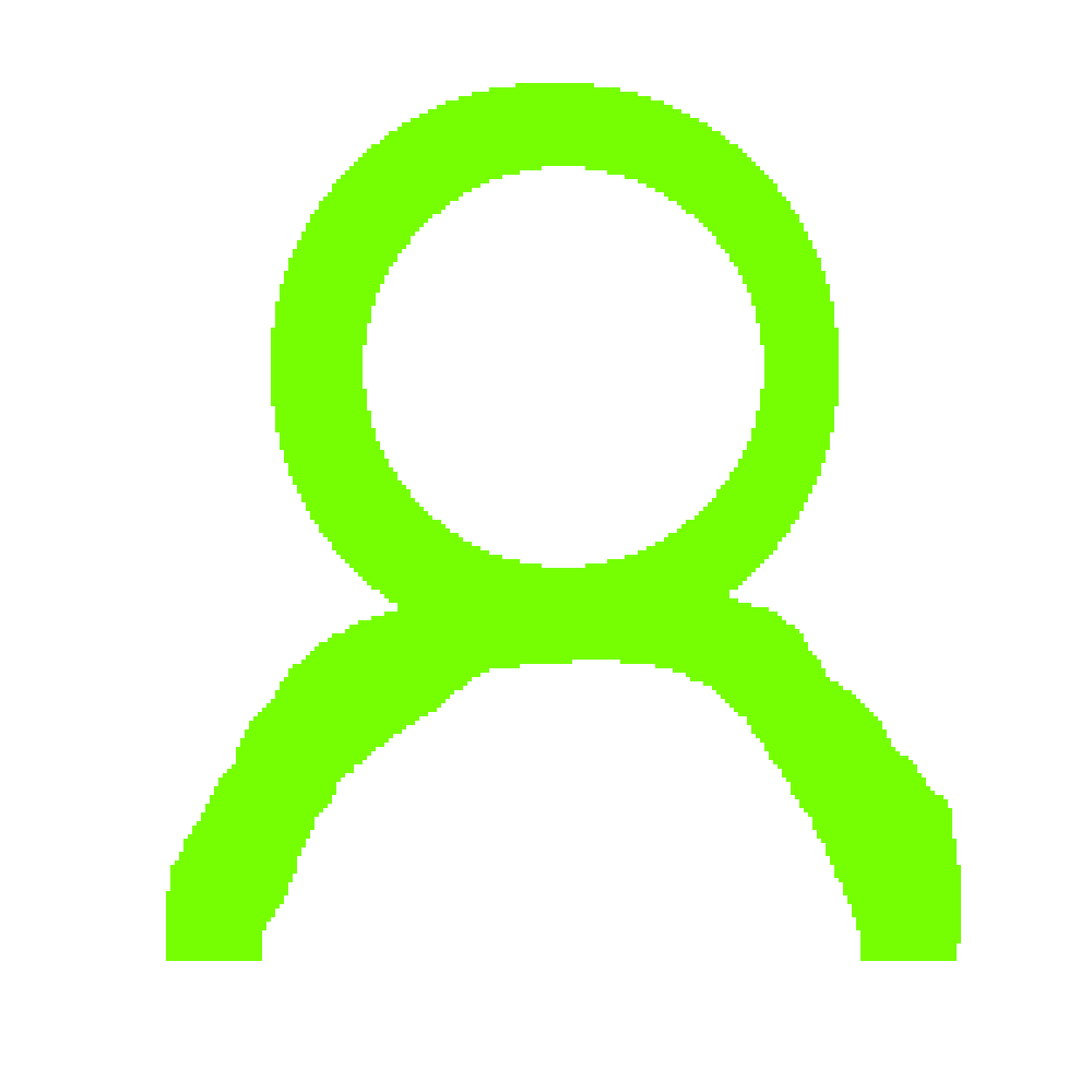 Pixilart - windows 10 green profile by crabnugget