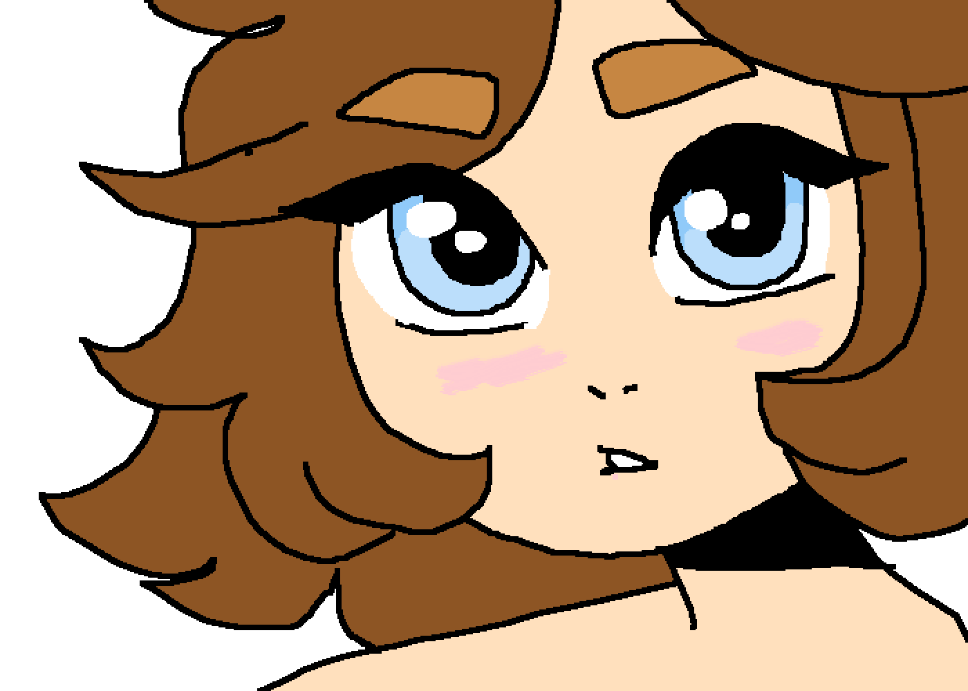 Editing Error Girl - Free online pixel art drawing tool - Pixilart