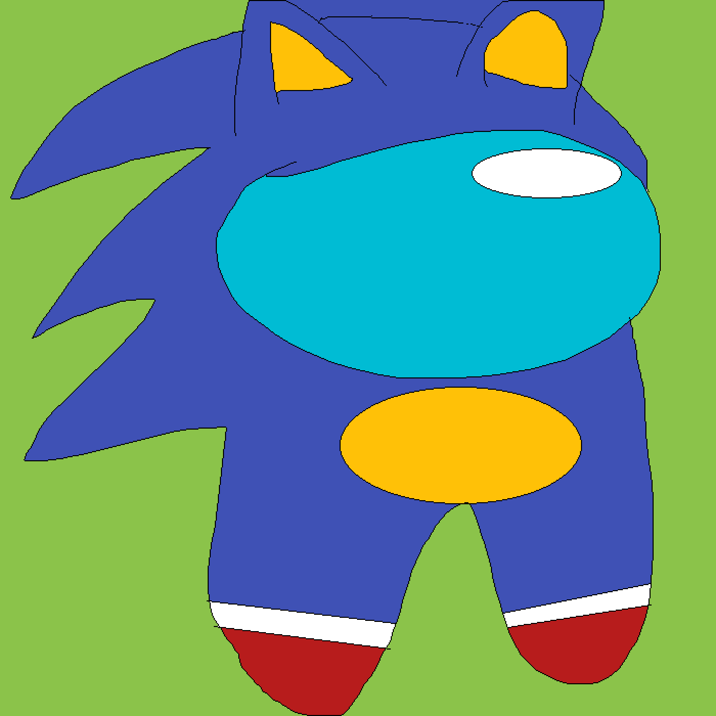Pixilart - Sonic among us by Sonic-the-blue