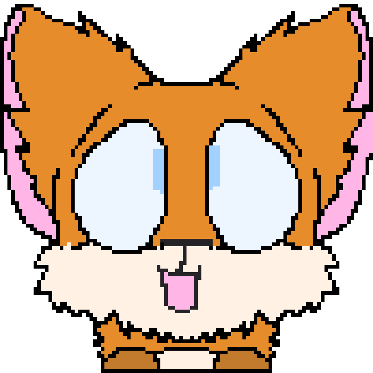 Editing Tails! (UwU) - Free online pixel art drawing tool - Pixilart