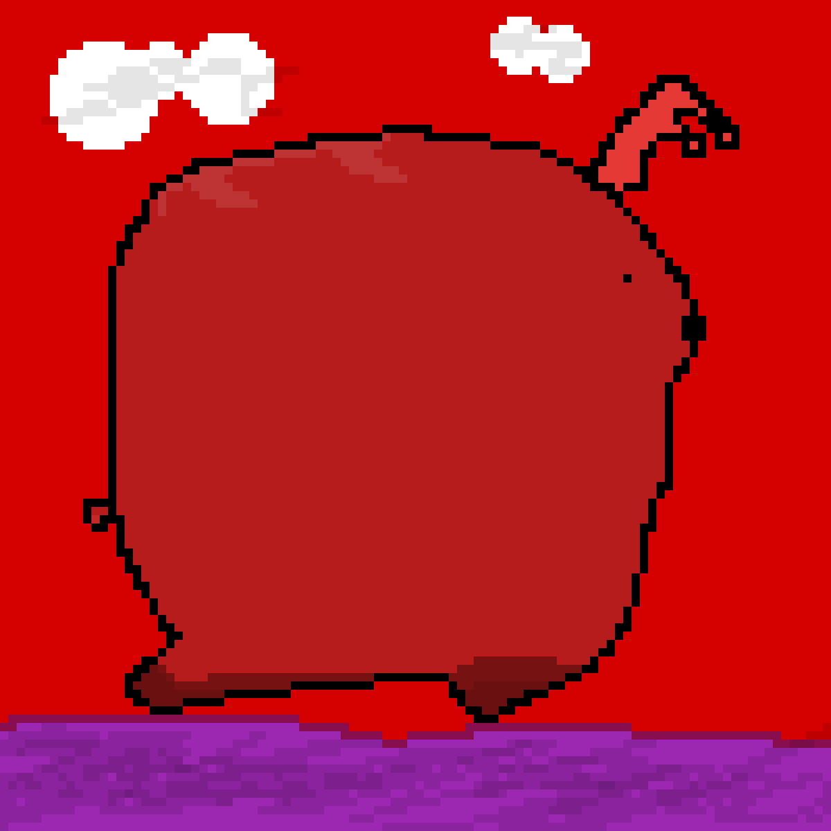 Pixilart - Fat Deer by NynXy