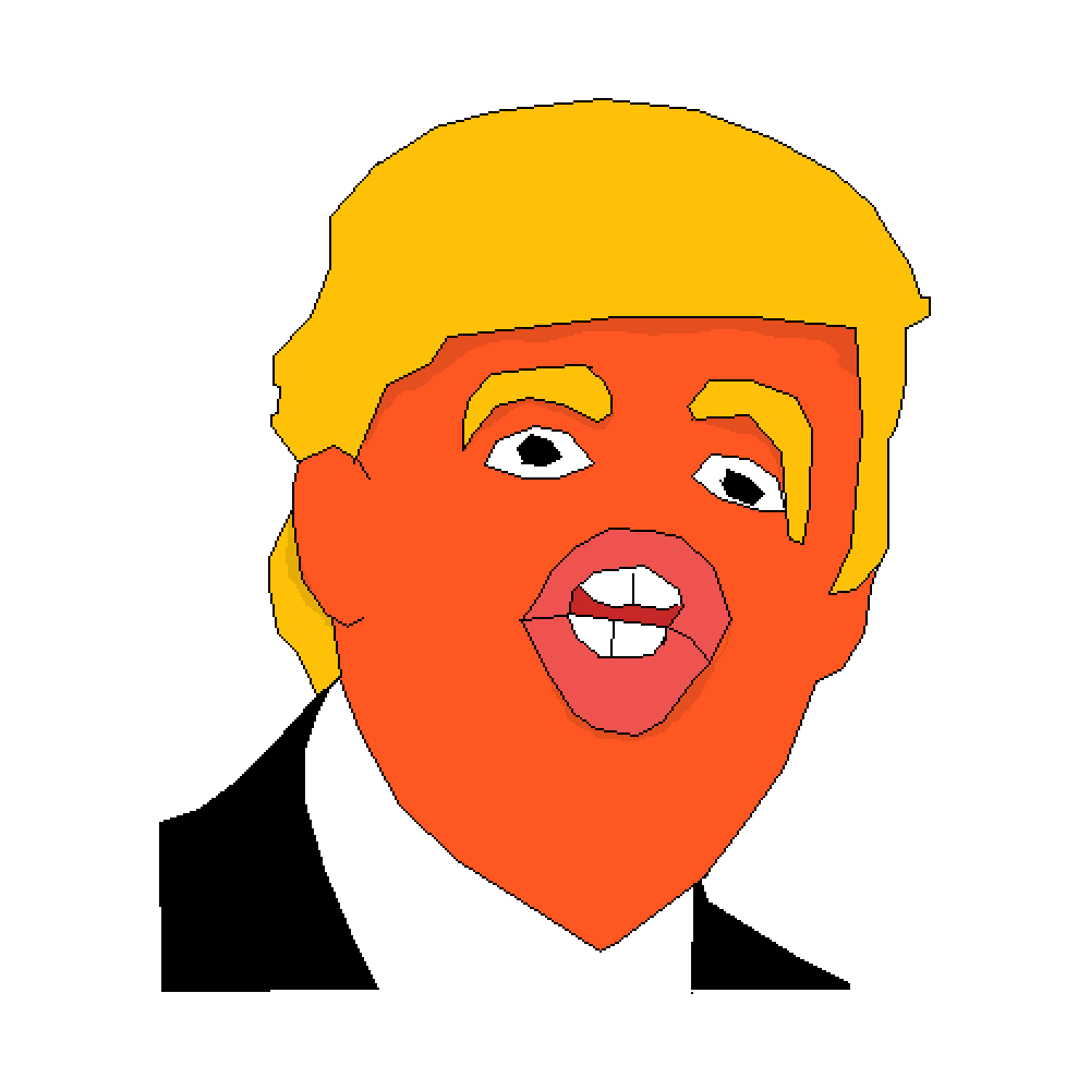 Pixilart - Donald Dump- by KyloTheShipper