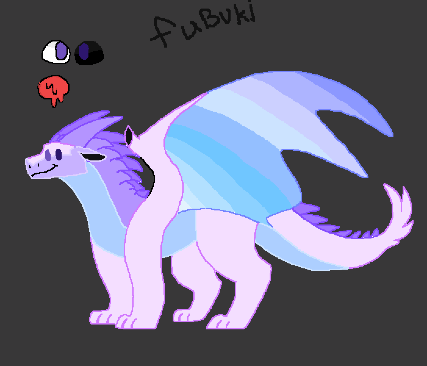 Pixilart - Fubuki by lessomelon2