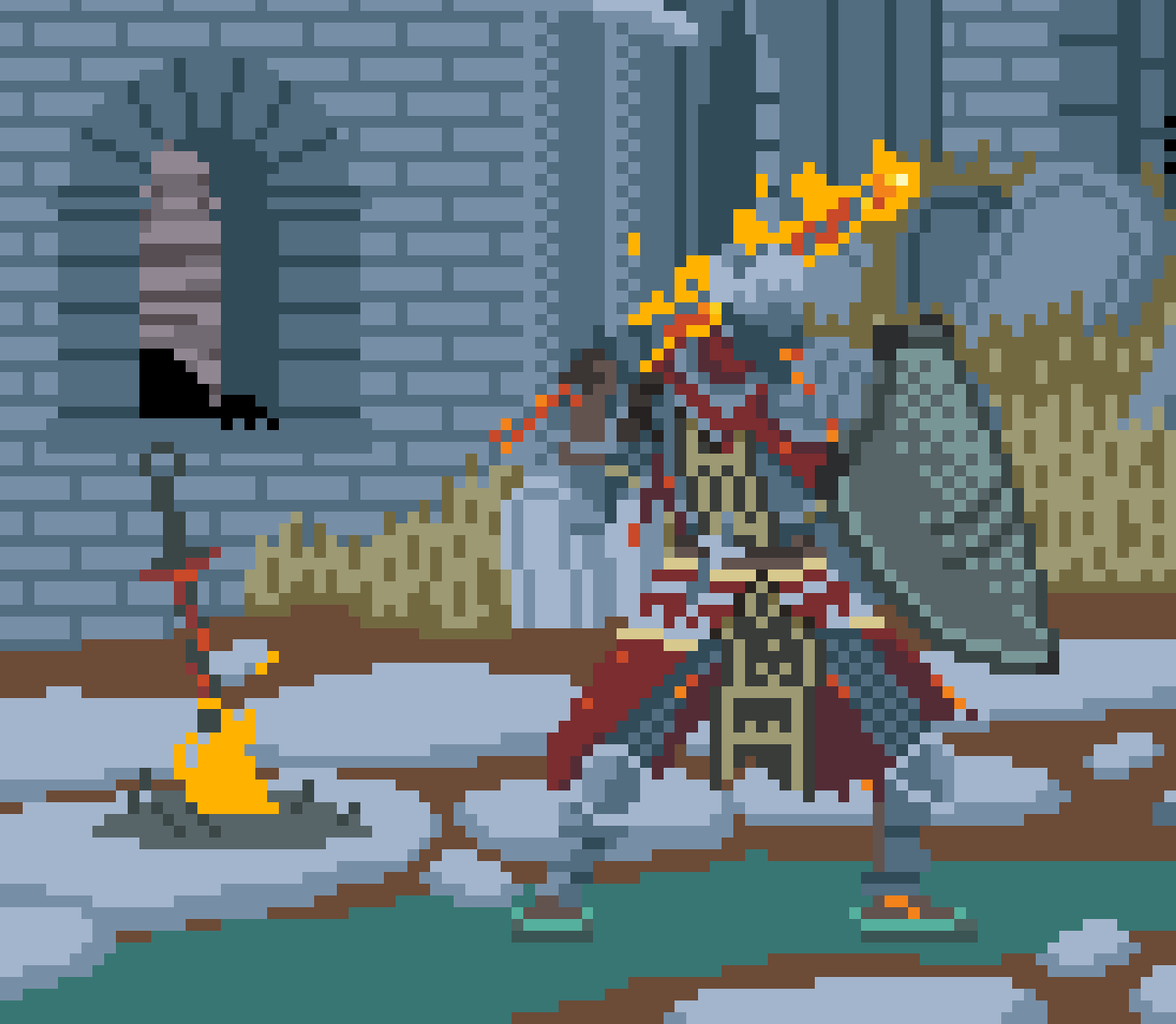 Pixilart - Ashen One by nikitaillupix