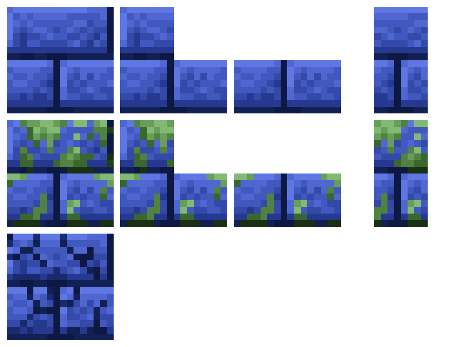 Pixilart - Minecraft Sky Bricks by SourStew47