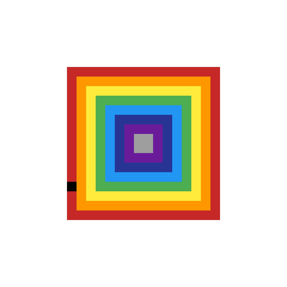 Pixilart - Marble In Rainbow Funnel by TheCoolCat
